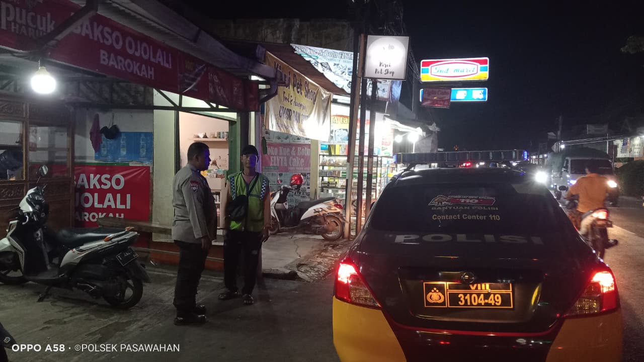 Patroli KRYD Malam Minggu Ciptakan Situasi Yang Aman Dan Kondusif Diwilayah Hukum Polsek ...
